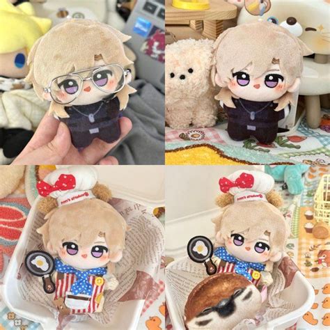 Hsr Ratio And Aventurine 10 Cm Doll Stone Cake And Gold Cake Sp Ver 👾⚡️ Kreatif