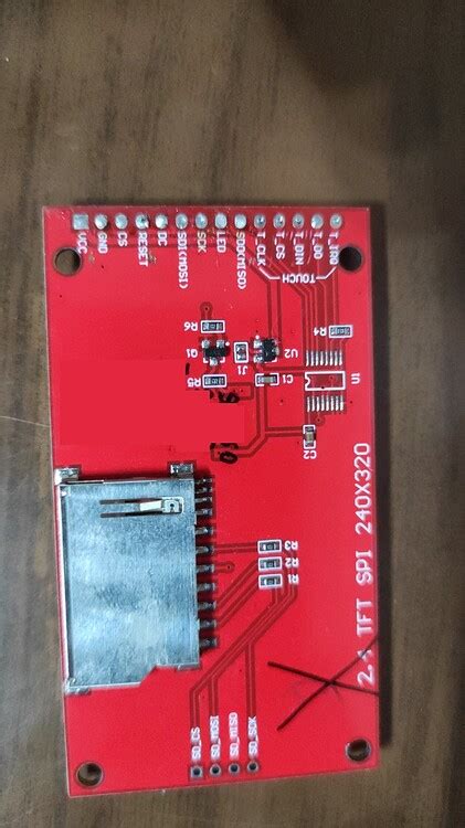 tft library for spi displays arduino forum