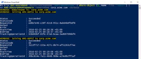 Domain Join Azurerm Vms With Powershell Tailspintoys