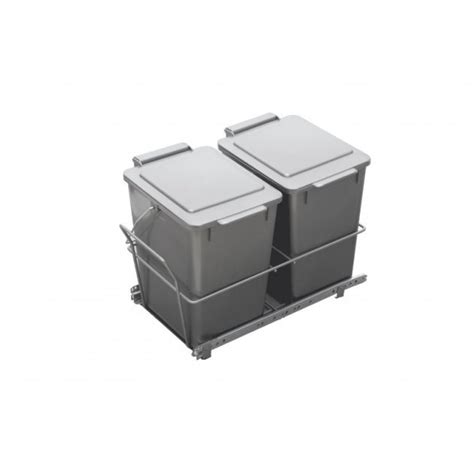 Мусорное ведро Rejs двойное 2x12l фасад 40 – купить онлайн на ROZETKA