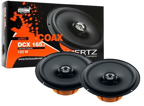 HERTZ DCX 165.3 GŁOŚNIKI SAMOCHODOWE 16-17cm 120W - Sklep, Opinie, Cena ...