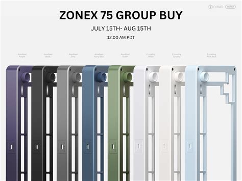 [IC] IQUNIX SUPER ZONEX75 | GB Live Now!!!朗朗朗