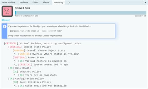 monitoring details should reflect check command details · issue 398