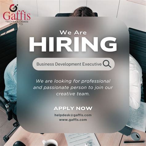 gaffis joinusasbde businessdevelopment careeropportunity hiringnow