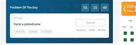 Shivam Pandey On Linkedin Potd Gfg Geekstreak2024