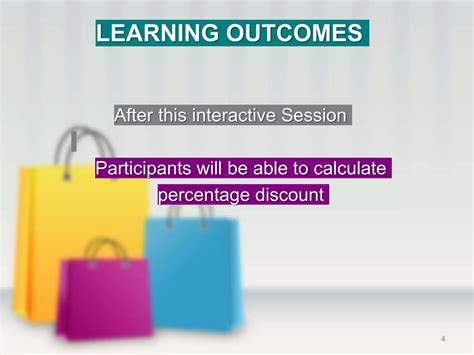 How To Calculate Percentage Discount Ppt