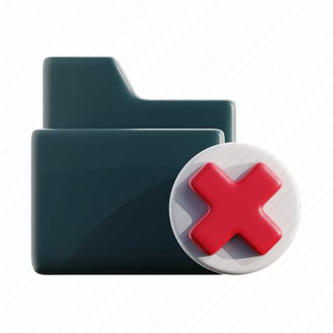 Folder Empty Folder Archive Data File Empty State Error State 3d