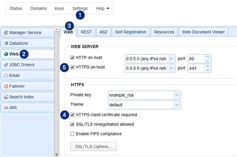 how to set up ssl client authentication jscape