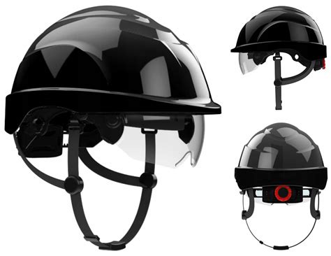 Kask Ochronny Hełm Przemysłowy Z Okularami Polski Kask Przemysłowy Hełm dla Elektryka BHP