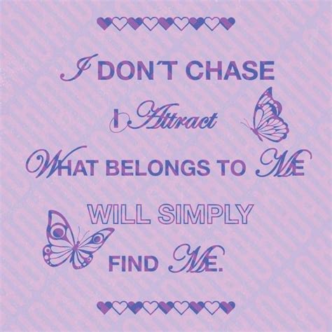 I Dont Chase I Attract Quote Manifestation Poster Danish Pastel