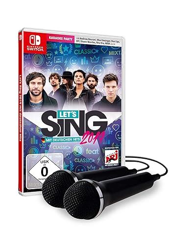Let S Sing 2019 Mit Deutschen Hits 2 Mics Switch Amazon De Games