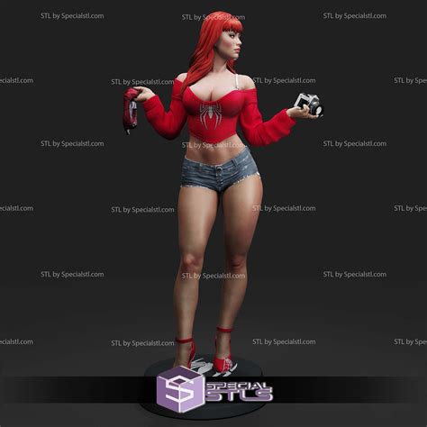 Mary Jane And Camera Stl Files Specialstl