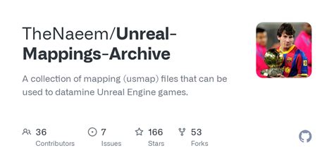 Github Thenaeemunreal Mappings Archive A Collection Of Mapping Usmap Files That Can Be