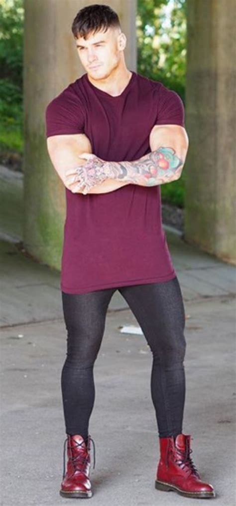 Doc Martens Mens Spray On Jeans Man Skirt Meggings Tight Leggings