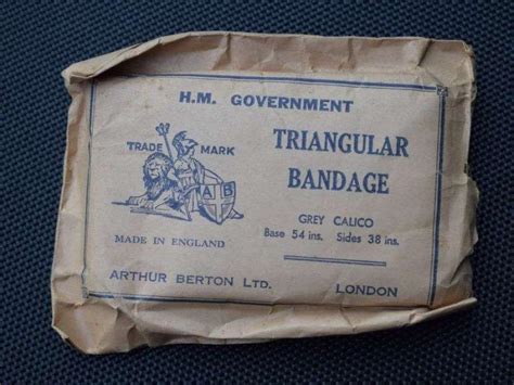 12 Good Un Issued Ww2 British Military Issue Hm Govt Grey Calico