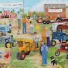 Pink Tractor Jigsaw Puzzles Online