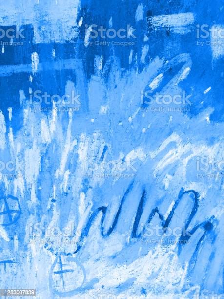 배너 엽서 템플릿 포스터 전단지 디자인에 대한 파란색 추상화 텍스처 0명에 대한 스톡 벡터 아트 및 기타 이미지 0명 개념 그래피티 Istock