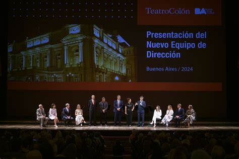 Nuevo Equipo De Dirección Del Teatro Colón Radio Clásica
