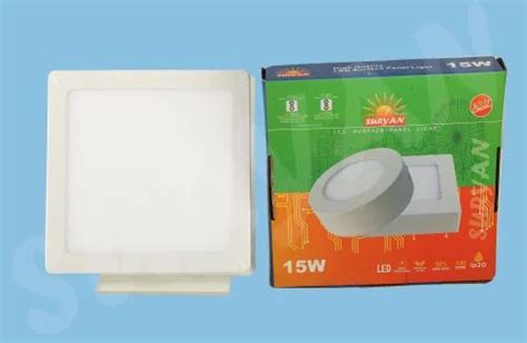 Suryan 15w Led Surface Light Squre Round 3 In 1 For Indoor At ₹ 550 Piece In Chennai
