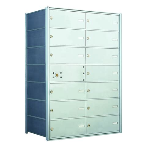 Florence 1400 Standard Metal Anodized Aluminum Recessed Mount Lockable