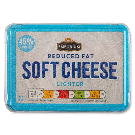 Reduced Fat Soft Cheese Lighter Aldi Uk