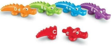Buy Learning Resources Snap N Learn Alphabet Alligators Fine Motor Toy