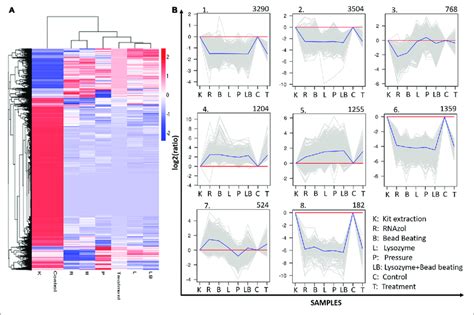 Clustering Analysis Of Differentially Expressed Genes Degs A