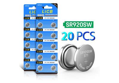 Licb Sr Sw Ag Button Cell Watch Batteries