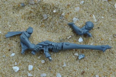 Aeldari Corsair Voidscarred Shuriken Rifle H Bits And Kits