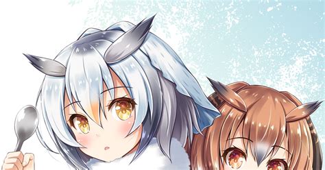 【けものフレンズ】「博士と助手」イラスト朱シオ Pixiv