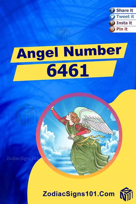 6461 Angel Number Spiritual Meaning And Significance - ZodiacSigns101