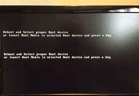 Why Is My Computer Telling Me To Reboot And Select Proper Boot Device