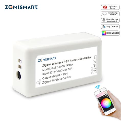 Zigbee Zll Rgb Led Light Strip Controller Driver Smartthings Control