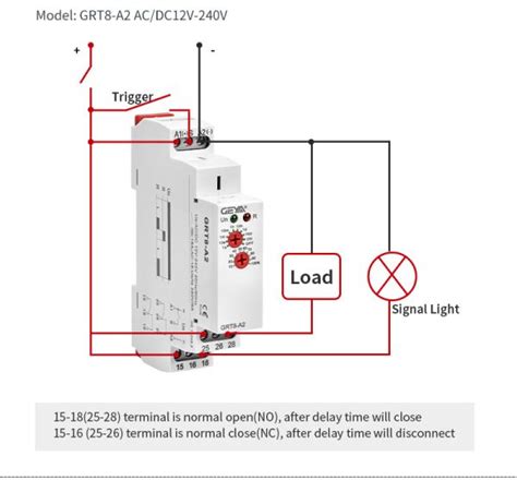 GEYA GRT A Electronic Time Relay V V V AC DC Delay Timer DIN Rail AUSCOM Computers