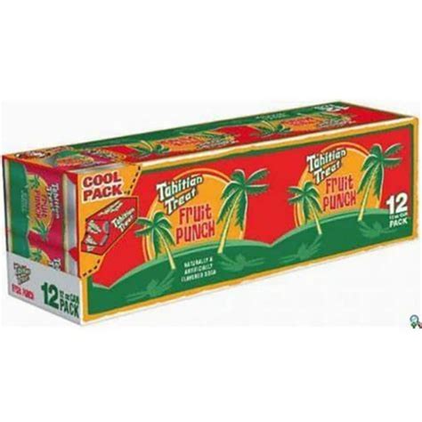 Tahitian Treat Us Fruit Punch 355ml Pack Of 12 Walmartca