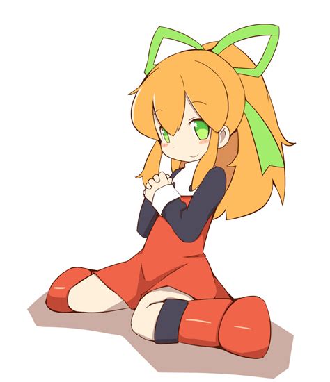 Safebooru 1girl Blonde Hair Blush Capcom Female Green Eyes Hair