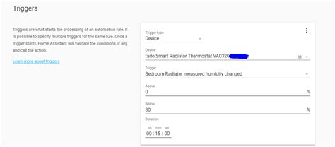 Automating A Notification When Humidity Drops Through The Frontend