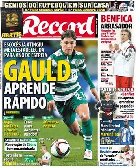 Ryan Gauld Stars On His League Debut For Sporting Lisbon Daily Record
