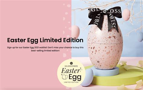 GlossyBox Limited Edition Easter Egg Coming Soon MSA