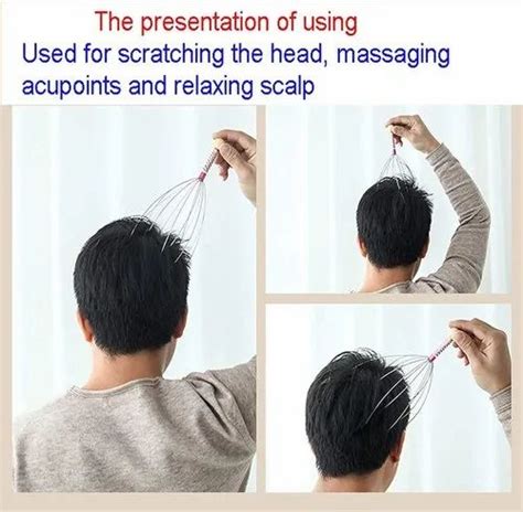 Metal Silver Head Scalp Massager At Rs 25 In Surat Id 23821048430