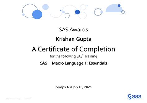 Krishan Gupta On Linkedin Sas Professionalgrowth Continuouslearning