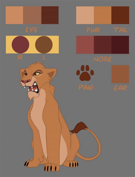 Lioness Refsheet By Juathelion On Deviantart
