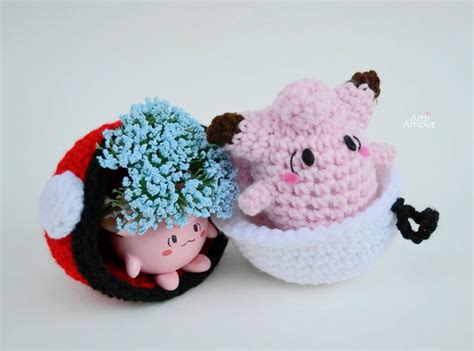 Clefairy Amigurumi Pokemon Crochet Pattern Free Ami Amour