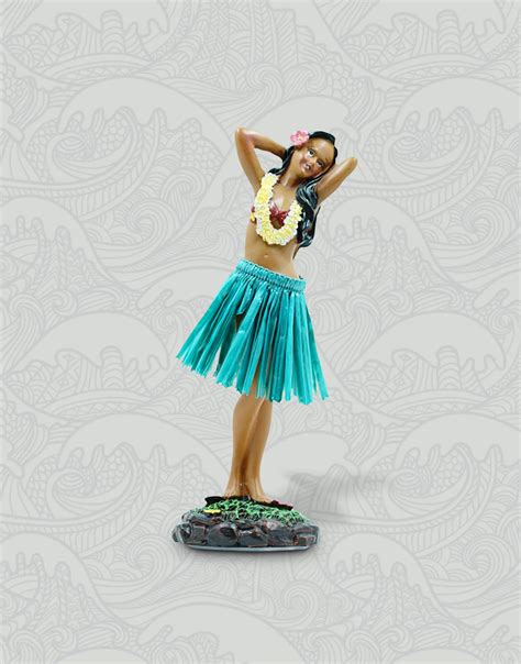 Vintage Hula Girl Dashboard
