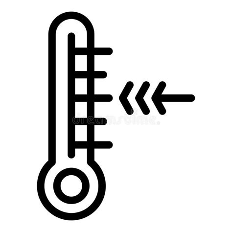 Freezing Cold Thermometer Icon Stock Illustrations 476 Freezing Cold