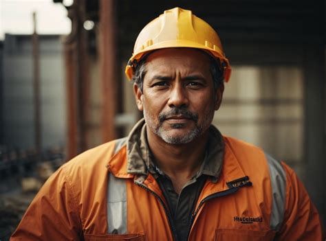 Premium Ai Image Photograph Of A Male Construction Worker