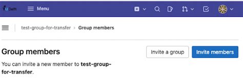 Transfer Ownership Of A Gitlab Repository