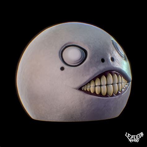Nier Automata Emil Head 3d Modell Helm Etsy Österreich