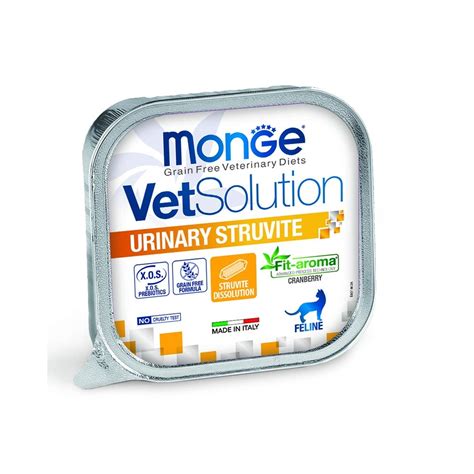 MONGE VetSolution Konservas Katėms Wet Urinary Struvite 100 g