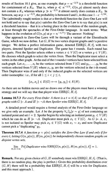 logic proving an logical identity for the zero one laws mathematics